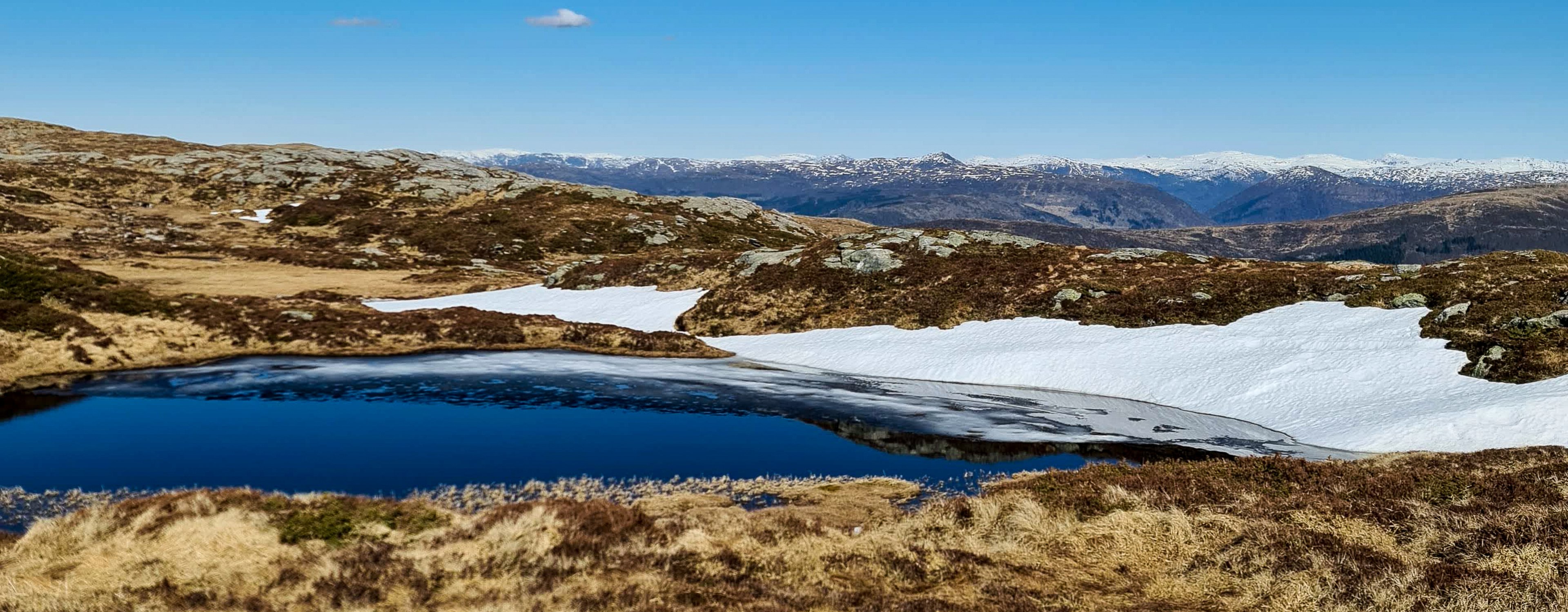Hiking across Vidden Vidden – between Ulriken and Fløyen - Study Bergen